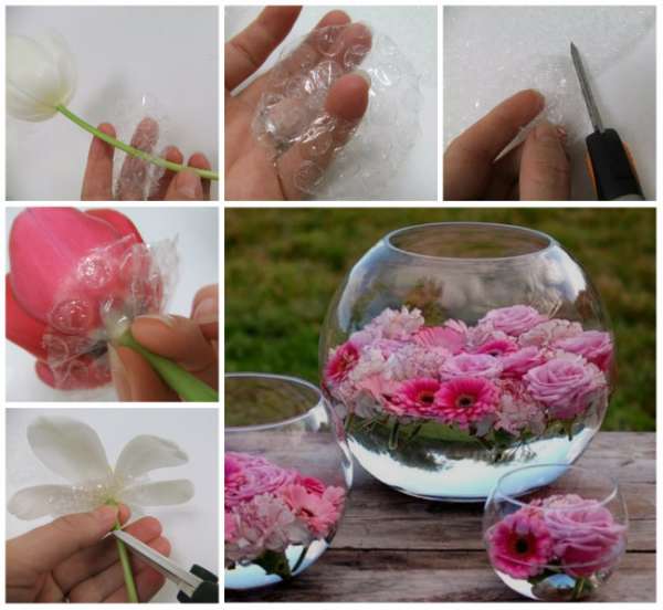 Compositions florales : 10 idées originales à faire soi-même - Salut Kitty